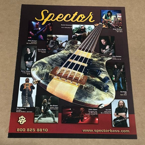 Spector | Art | Tallent Jones Jr Brown Hill Kroeger Spector Bass ...